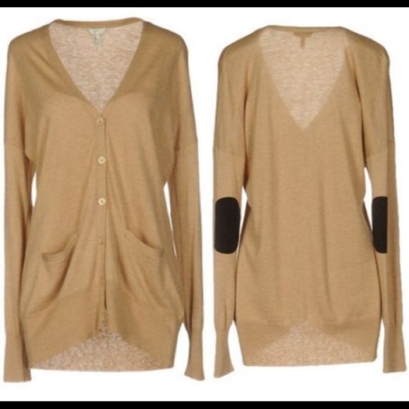 Joie | Sweaters | Joie Cashmere Wool Longline Academia Varsity ...